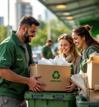 Reciclatge d'Electrodomèstics als Punts Verds
